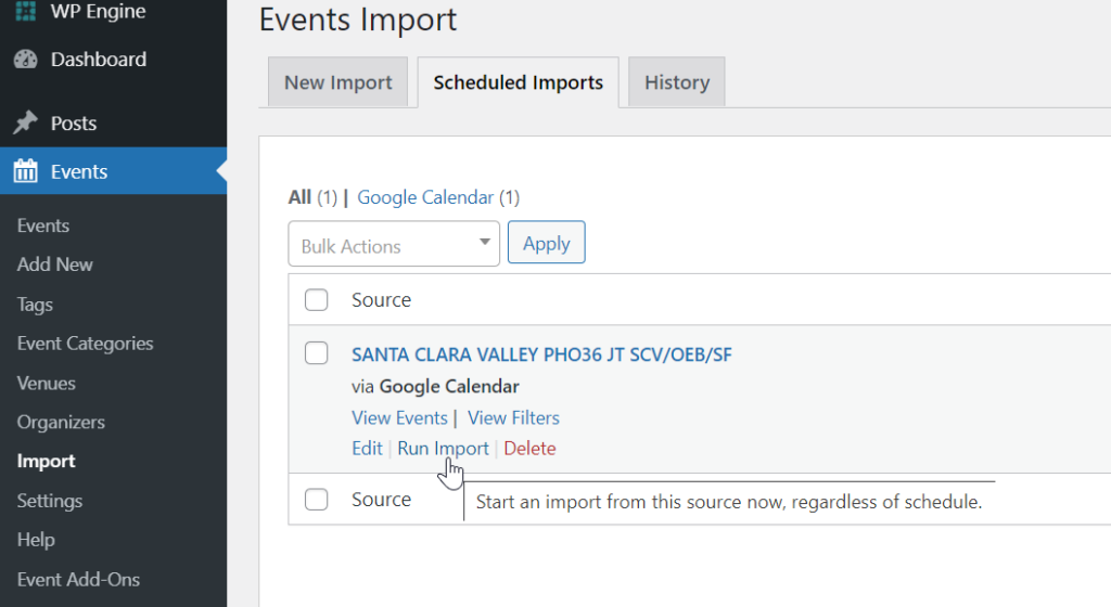 Events Page – IEEE Entity Web Hosting Knowledgebase