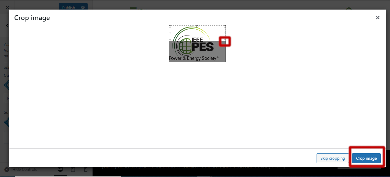 IEEE PES (Official) Theme – IEEE Entity Web Hosting Knowledgebase