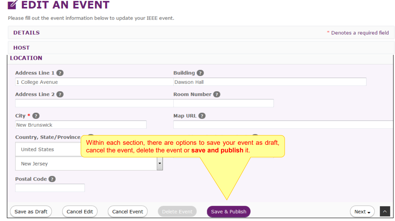 Managing Events Ieee Vtools Knowledgebase