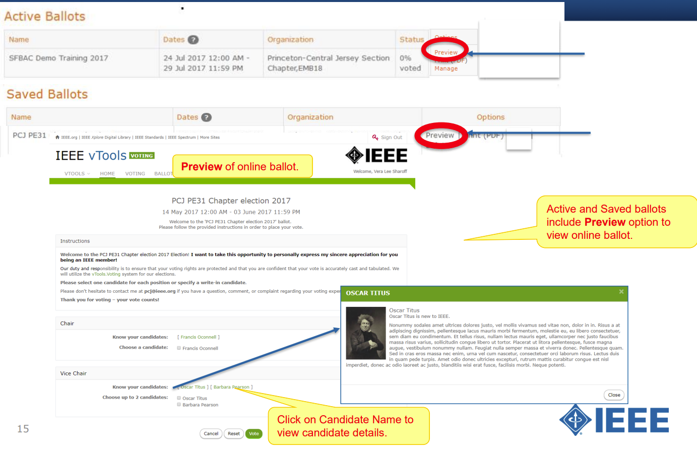 Creating a New Ballot – IEEE vTools Knowledgebase