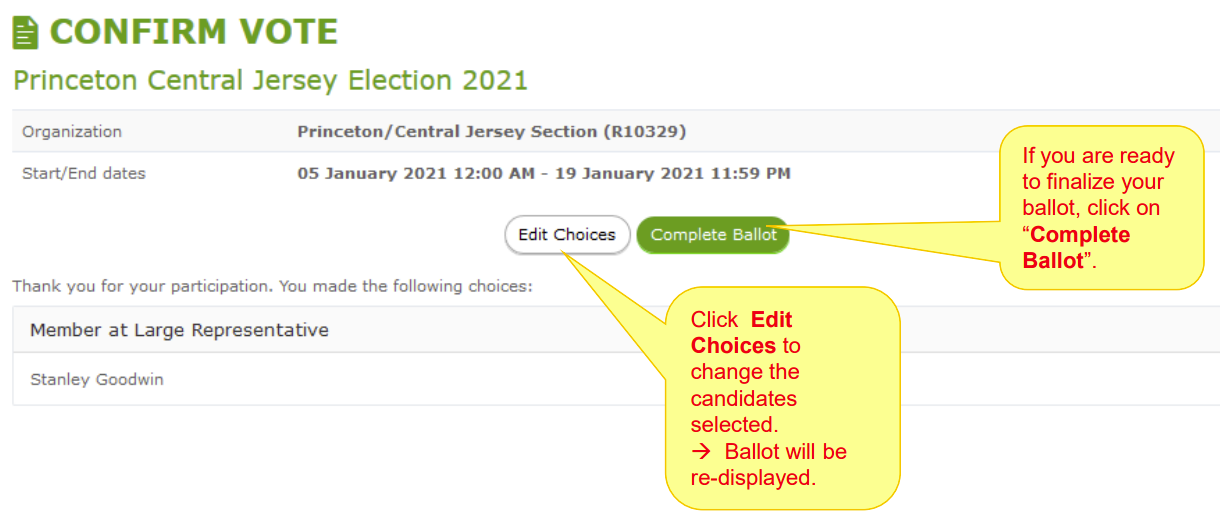 Voter Instructions – IEEE vTools Knowledgebase